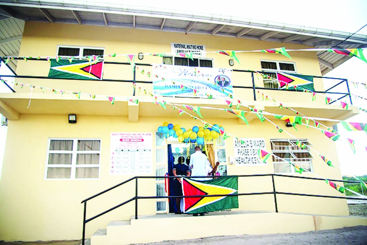 $30M Bamia Health Centre commissioned - Guyana Times
