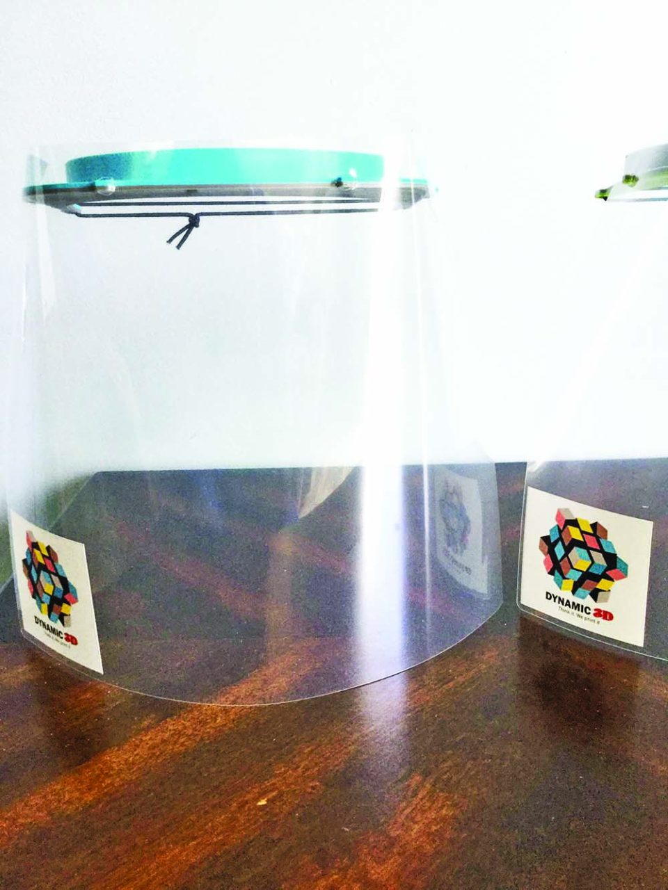Dynamic duo produces 3D printed face shields to fight COVID-19 - Guyana ...