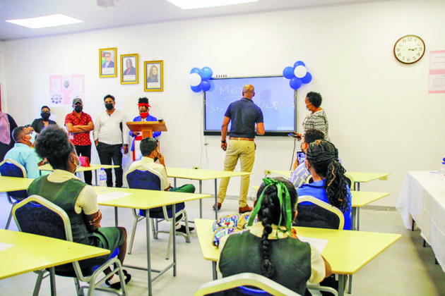 First smart classroom commissioned in Region 3 - Guyana Times