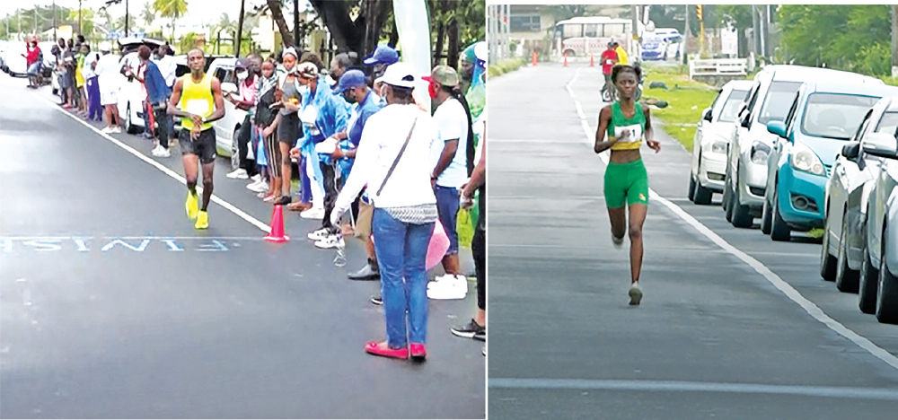 Thomas, Tyrell credit training for 10K wins - Guyana Times
