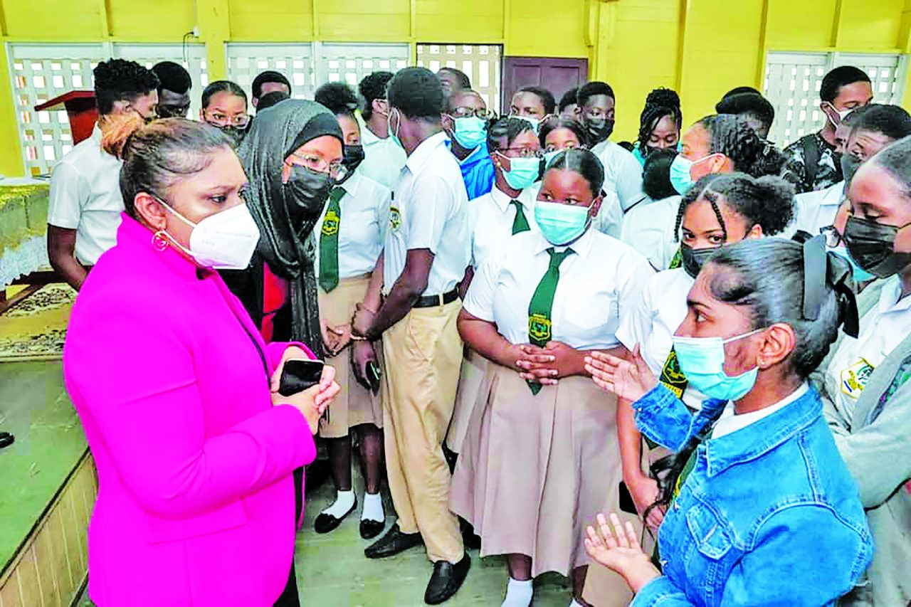 North Ruimveldt Multilateral students propose sitting CSEC in ...