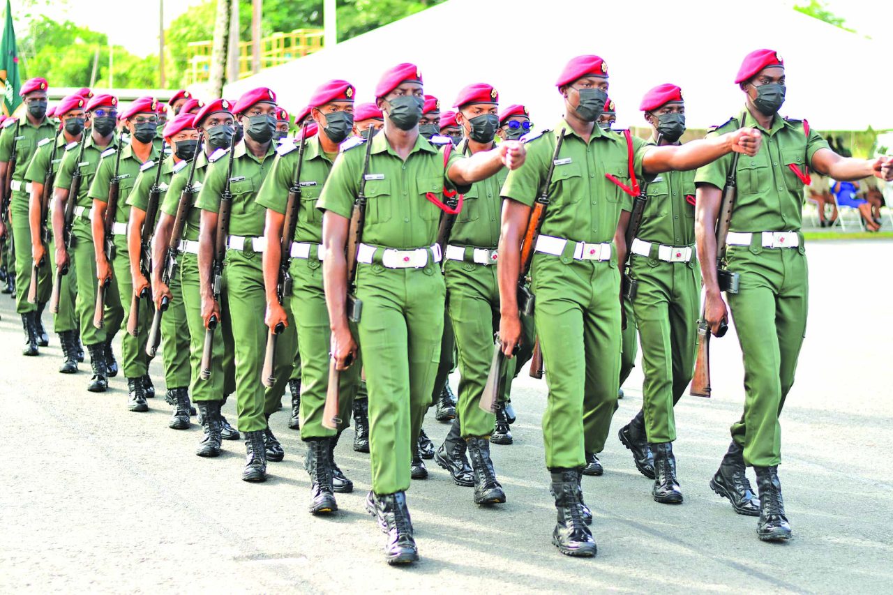 27 GDF officer cadets promoted to ensigns - Guyana Times