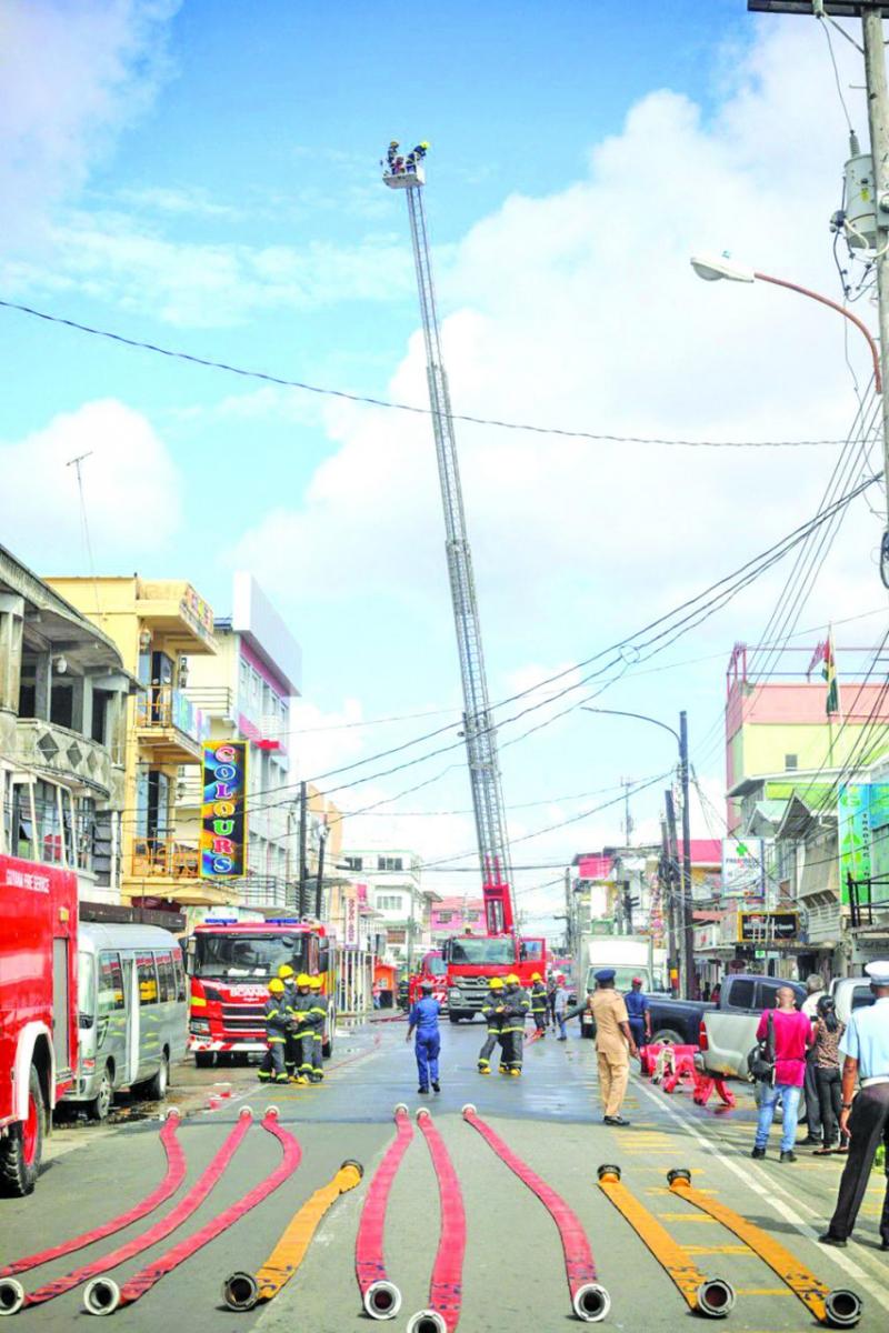 Operation “Get Ready” held by Guyana Fire Service - Guyana Times