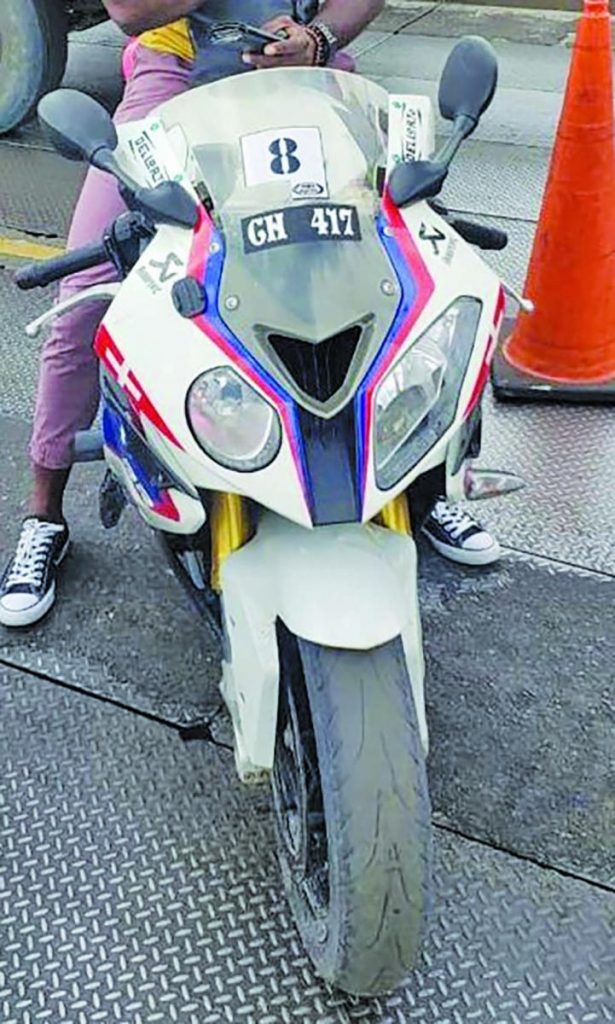 Motorcycle with fake registration number seized - Guyana Times