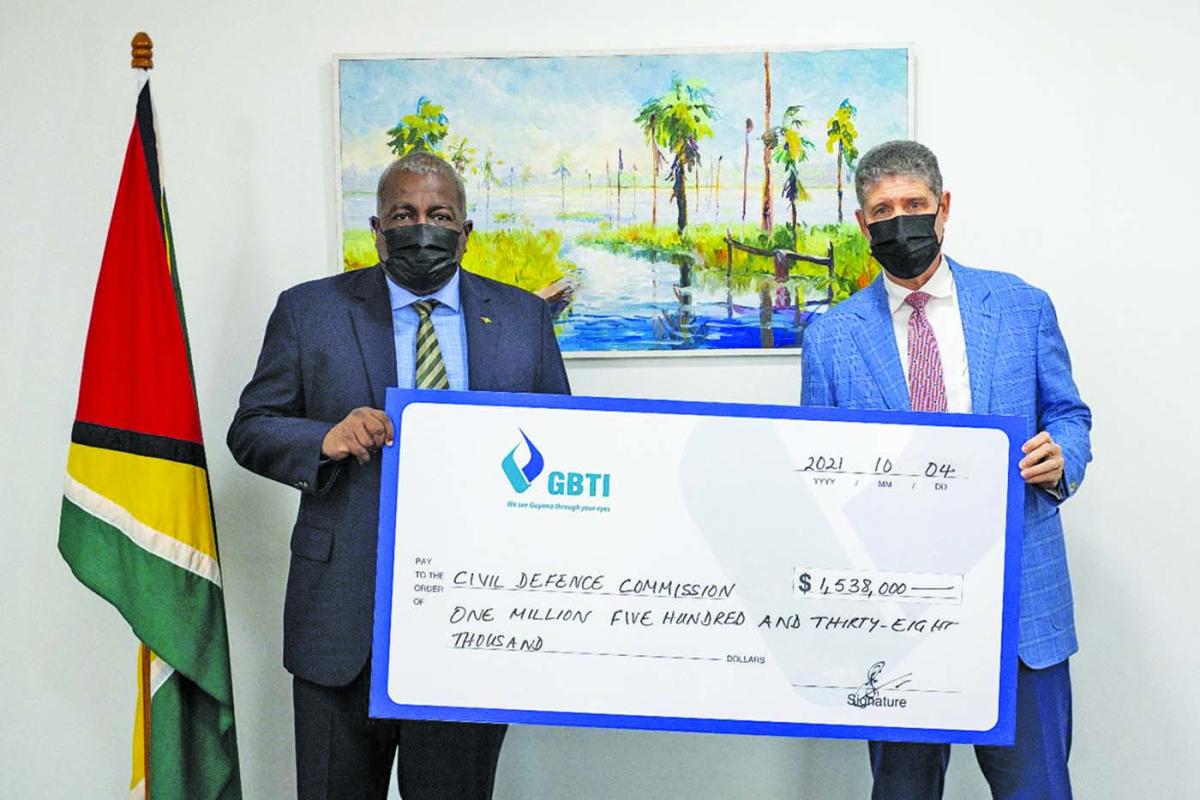 GBTI raises $1.5M towards Haiti’s disaster relief - Guyana Times