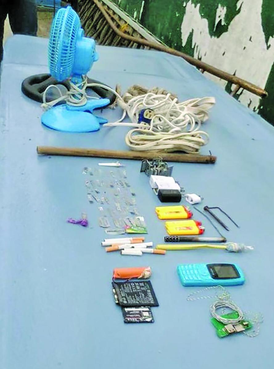 Prohibited items found during raid at Lusignan Prison - Guyana Times