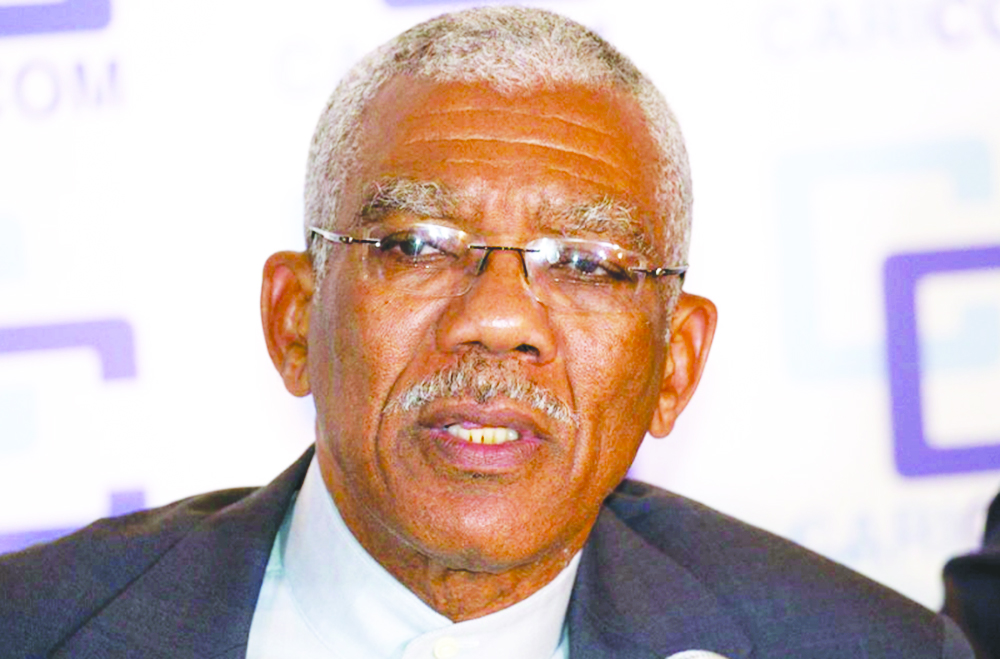 David Granger will not attend PNCR's upcoming Congress - Guyana Times