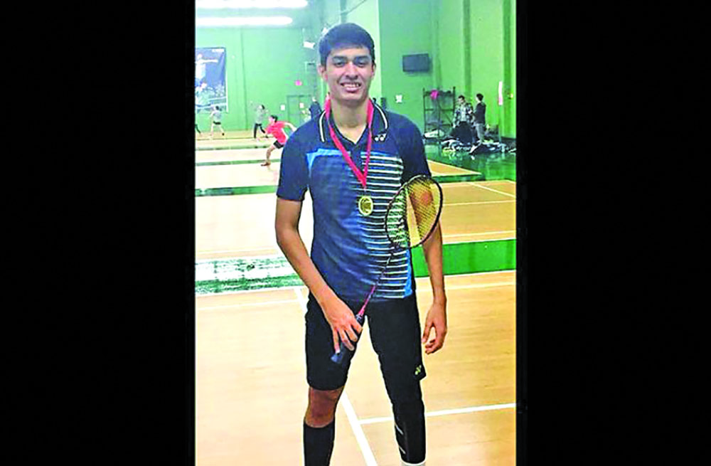 Golden start for Ramdhani as he cops Singles and Mixed Doubles - Guyana ...