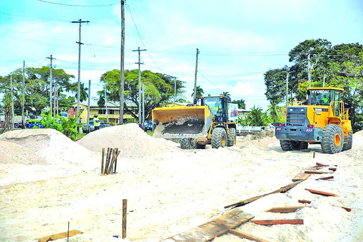 Works commence to transform Lamaha reserve - Guyana Times