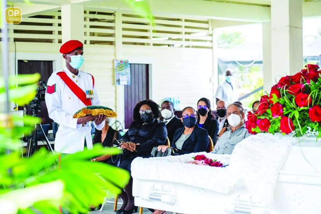 Former Chancellor Justice Cecil Kennard laid to rest - Guyana Times