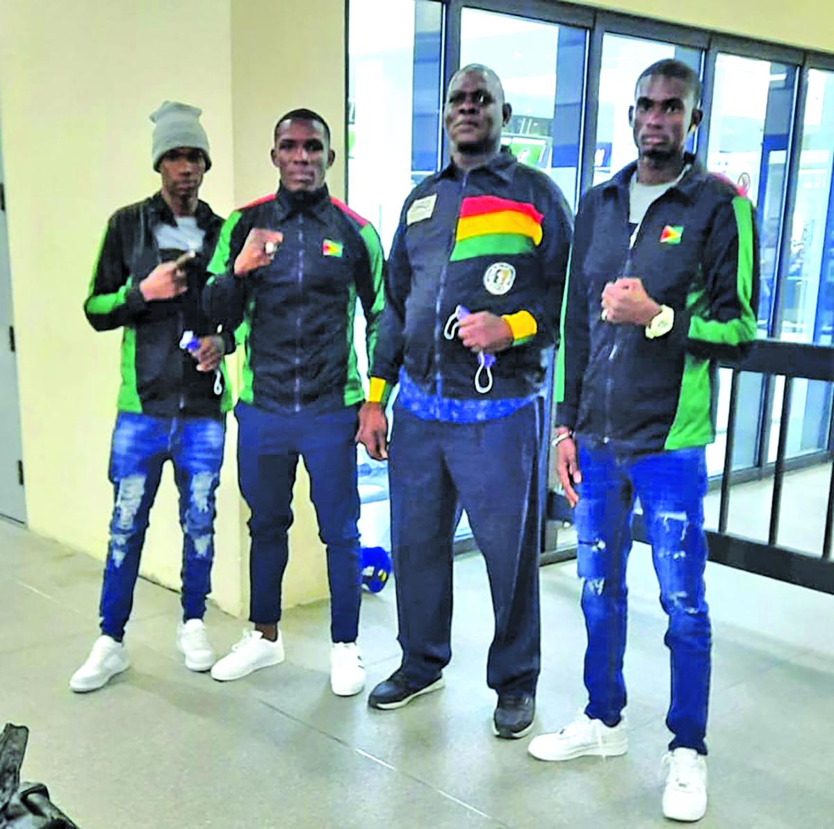 Guyanese team depart for AMBC Elite Championships - Guyana Times
