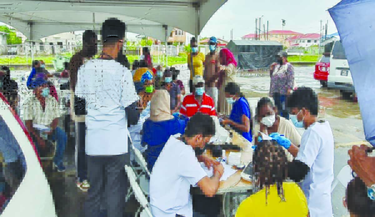 Over 150 benefit from CIOG EBD medical outreach - Guyana Times