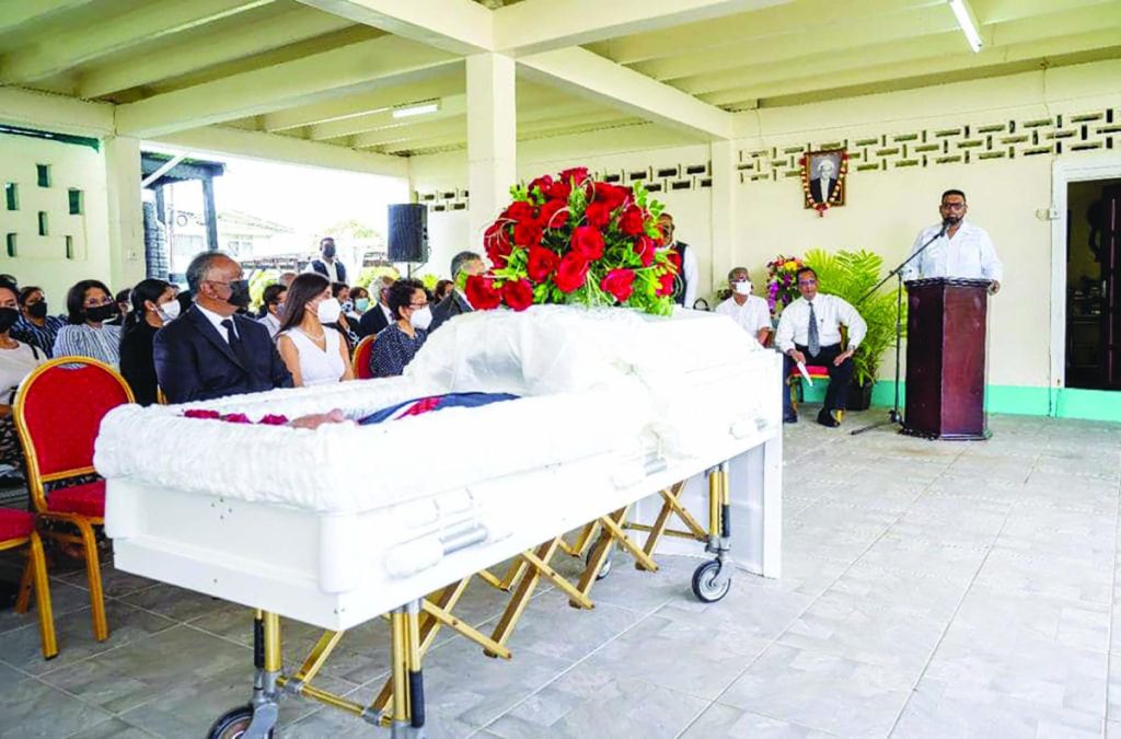 Former Chancellor Justice Cecil Kennard laid to rest - Guyana Times