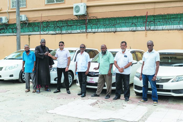 Mohamed’s Enterprise donates cars to 4 taxi drivers - Guyana Times