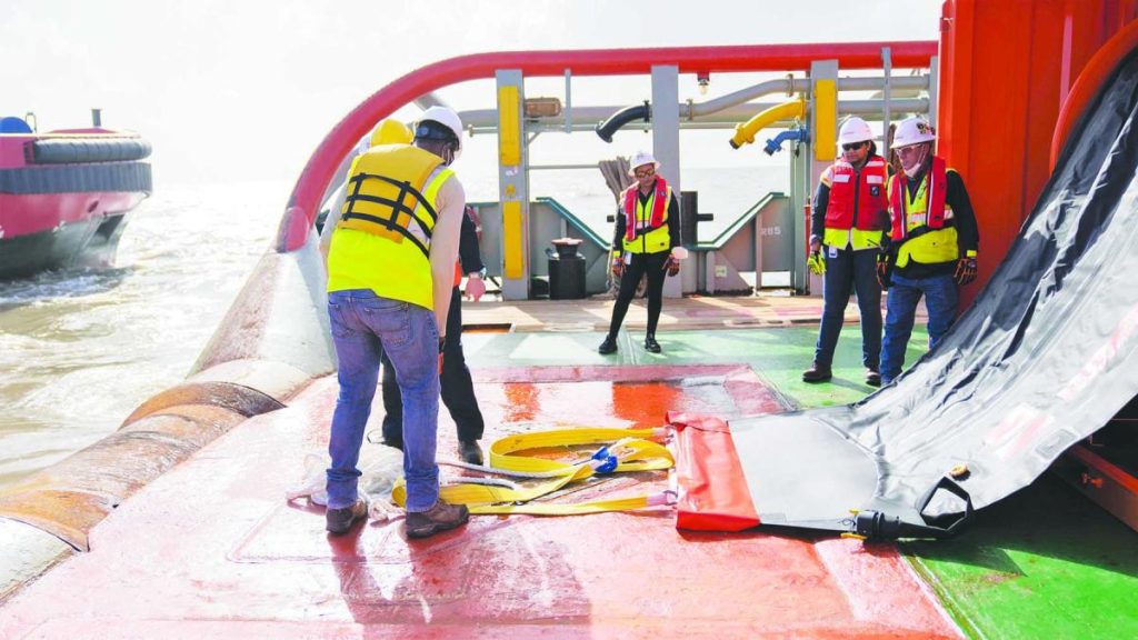 ExxonMobil Guyana tests spill response readiness - Guyana Times