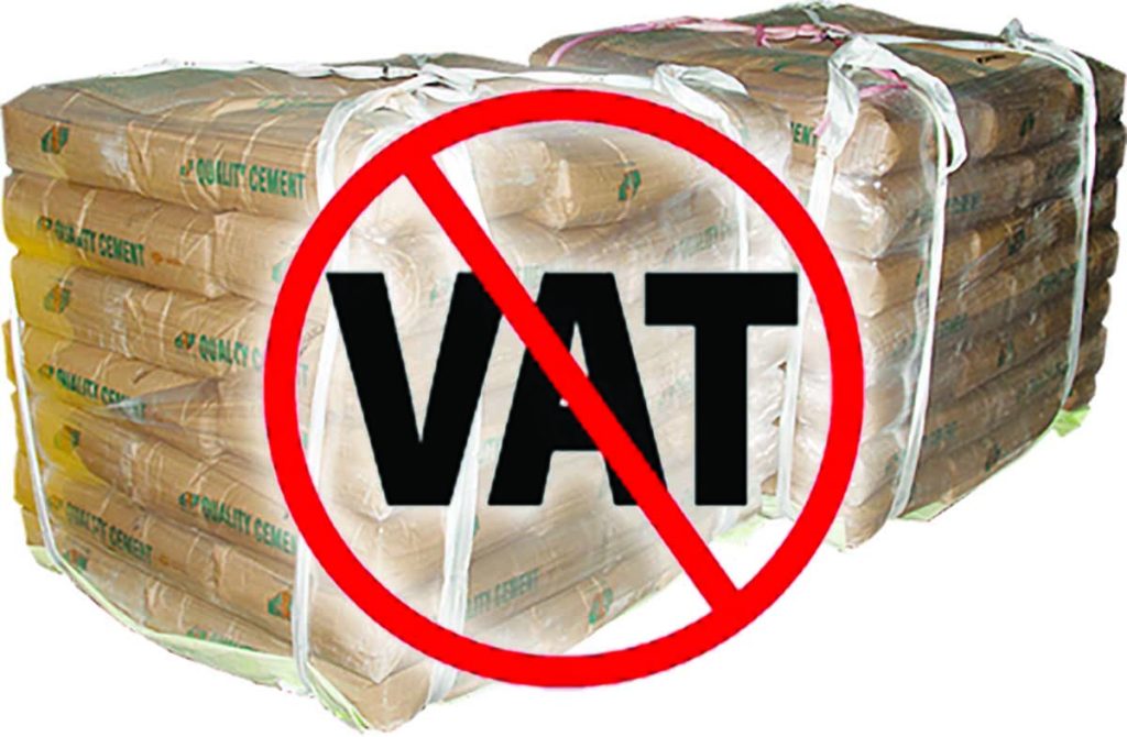 Govt removes VAT on cement with immediate effect - Guyana Times