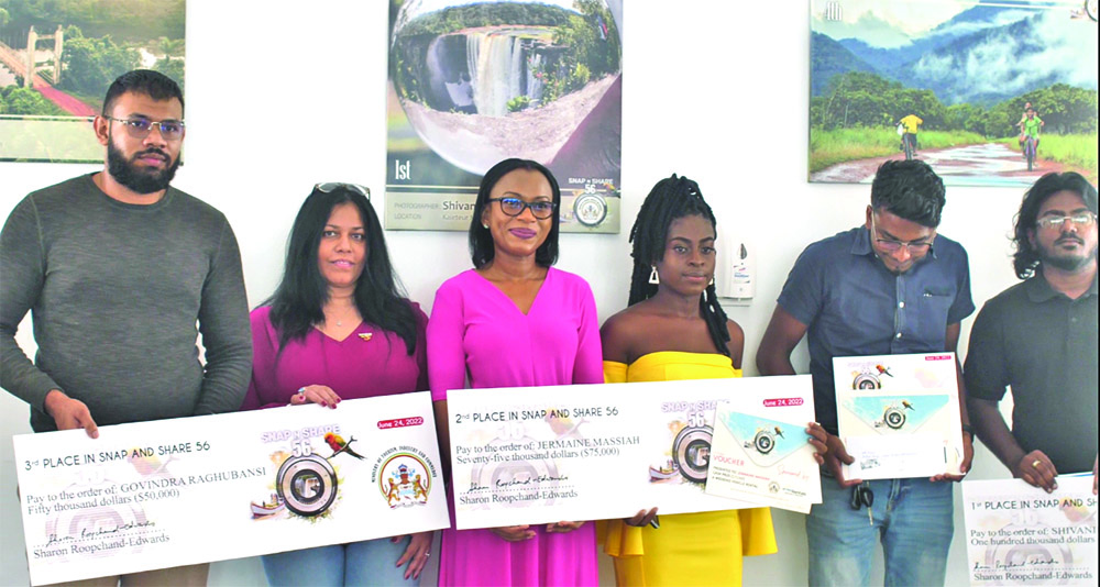 Winners of “Snap & Share” photo competition awarded - Guyana Times