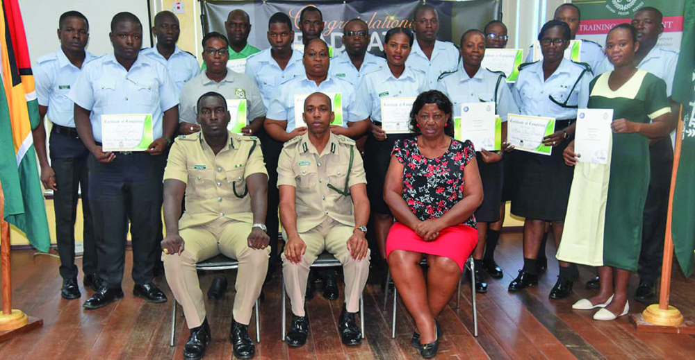 Prison officers complete training in Prison Management, Human Rights ...