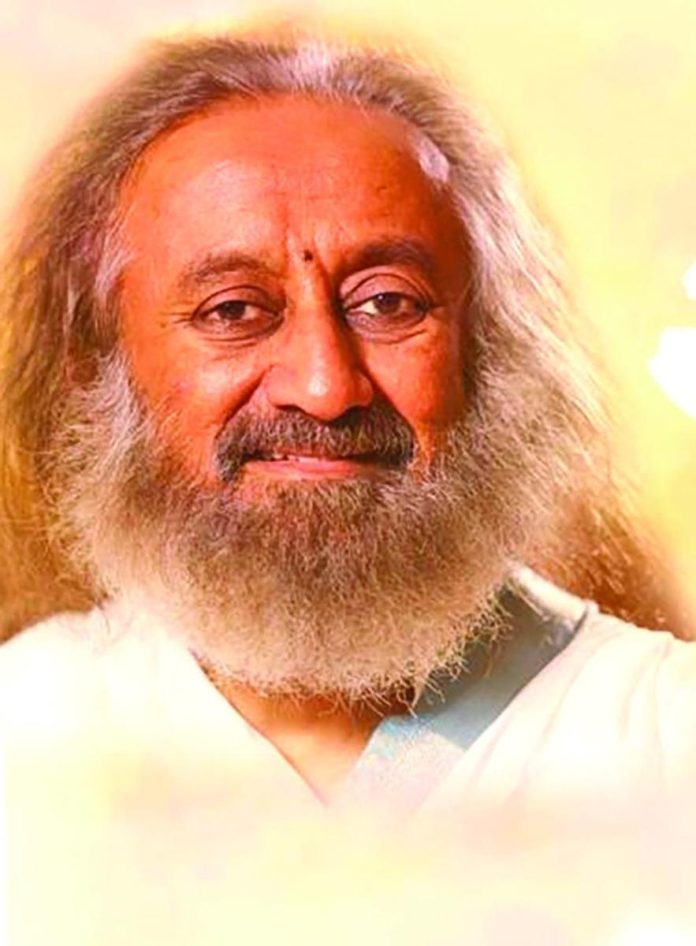 Gurudev Sri Sri Ravi Shankar for IStandforPeace event at NCC this ...