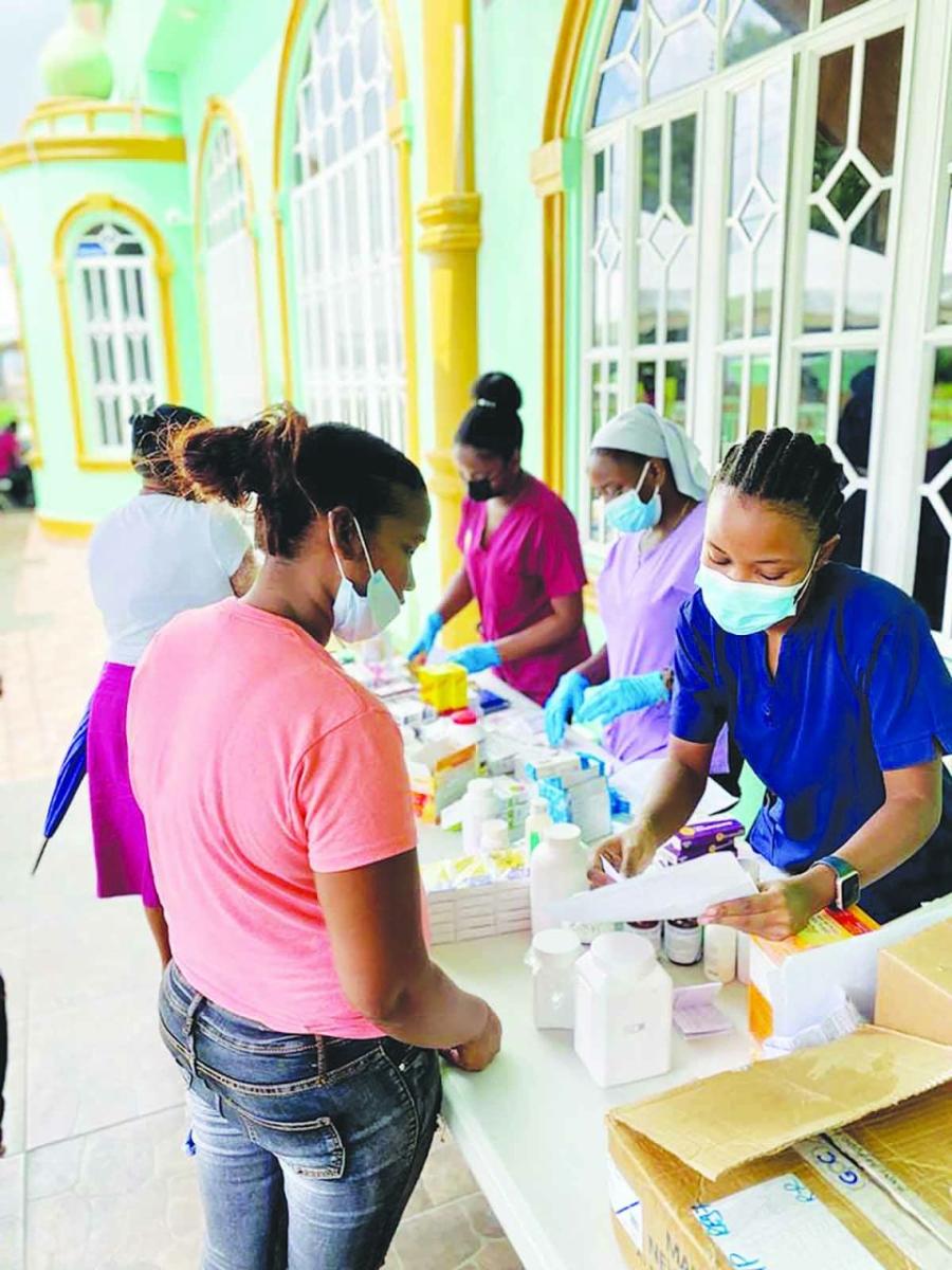 Over 150 Sisters Village residents benefit from CIOG outreach - Guyana ...