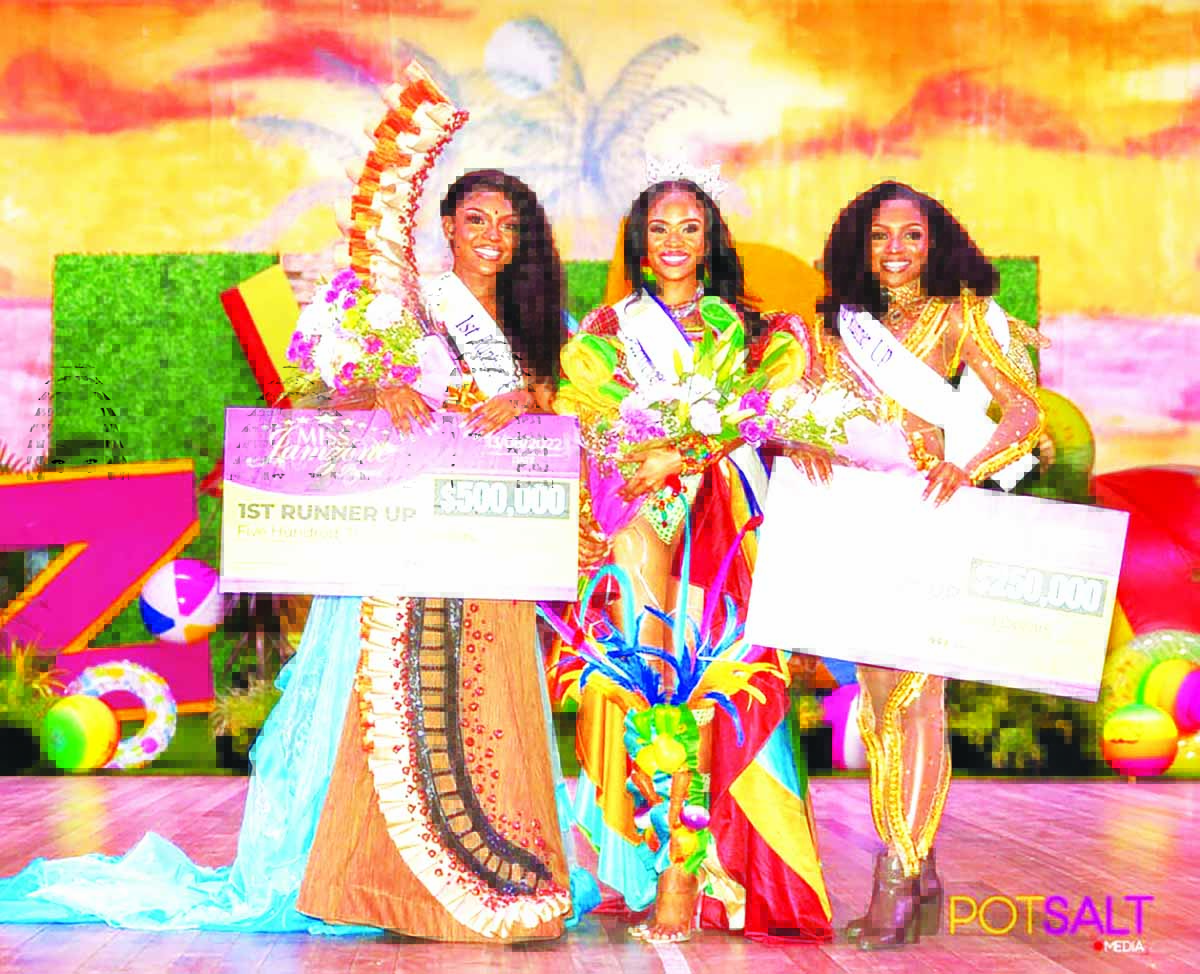 Amel Griffith is crowned Miss Jam Zone 2022 - Guyana Times