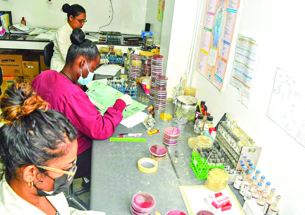 GPHC’s medical laboratory processes 500+ tests per day - Guyana Times