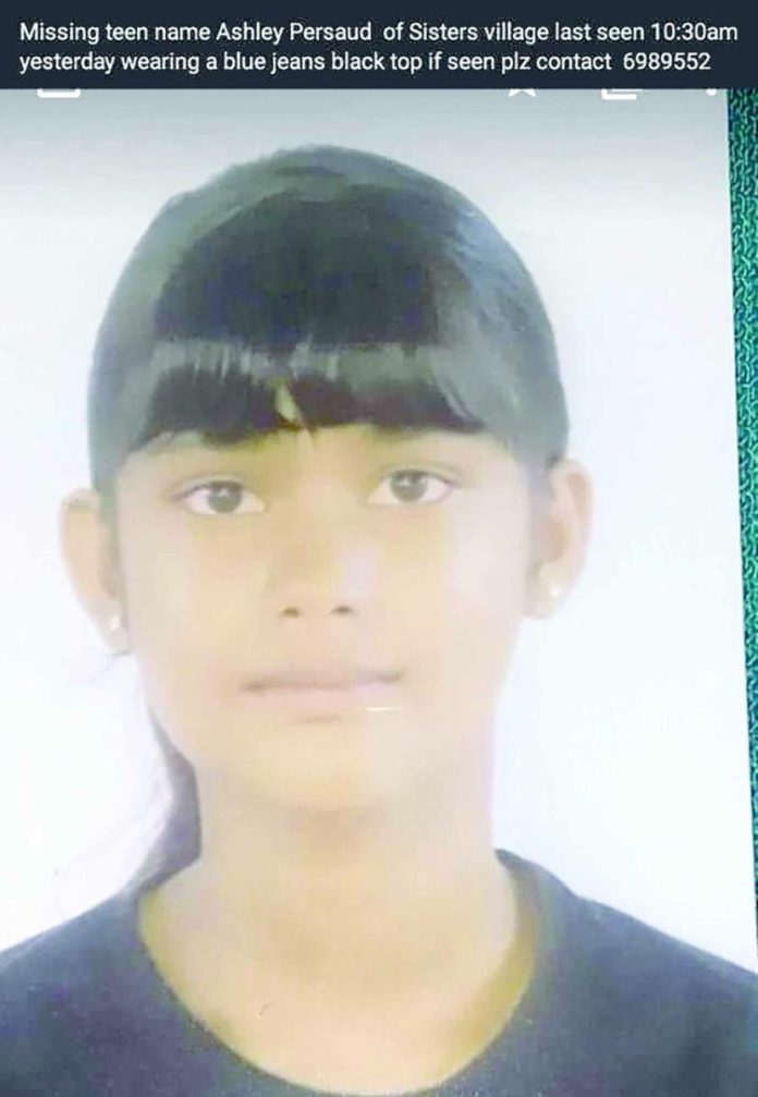 12-year-old girl goes missing after leaving for aunt’s house - Guyana Times