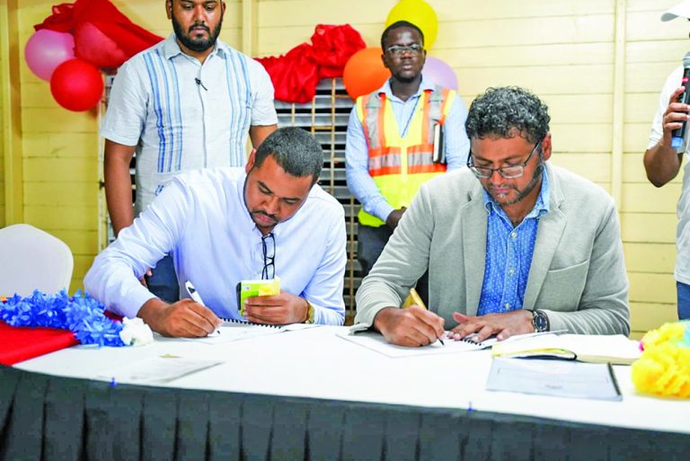 Nearly $200M in road upgrades for Mocha Arcadia - Guyana Times