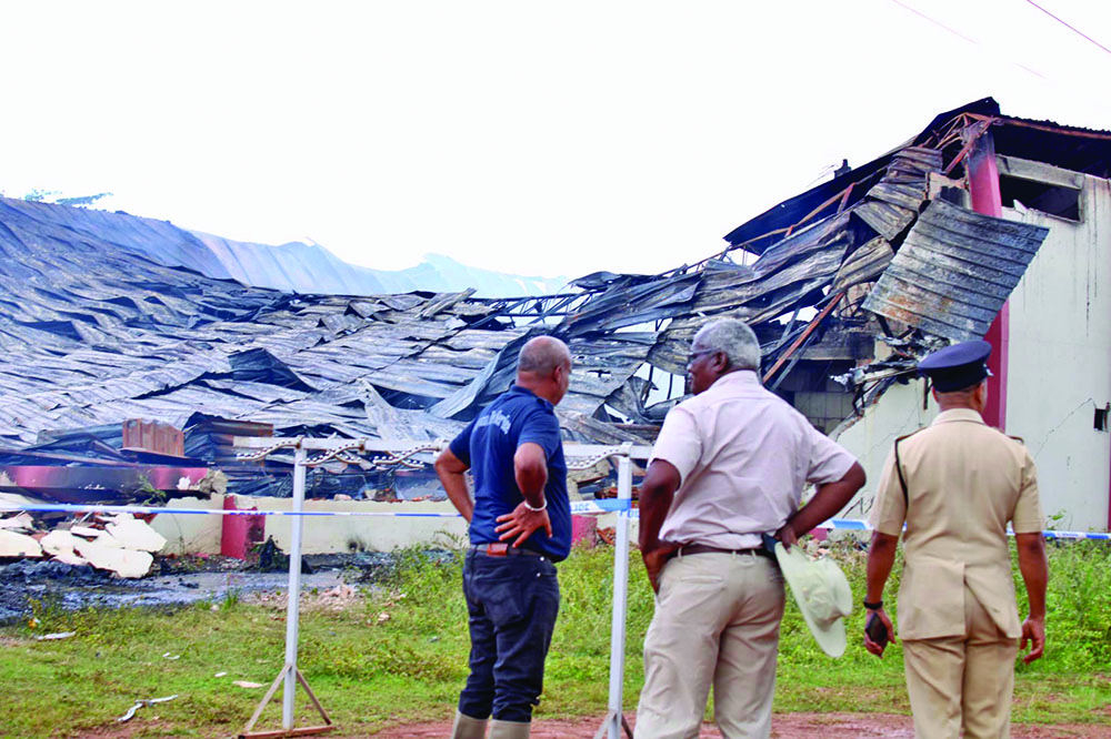 Lethem Chinese supermarket gutted by fire - Guyana Times