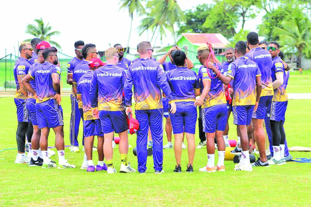 TKR ready for big CPL battle against GAW on Saturday - Guyana Times