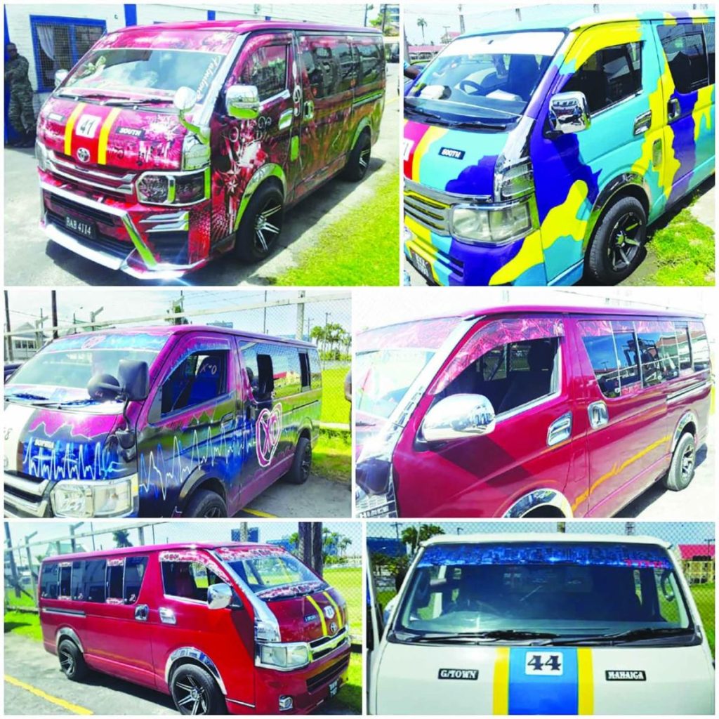 GPF revokes Certificate of Fitness for several minibuses - Guyana Times