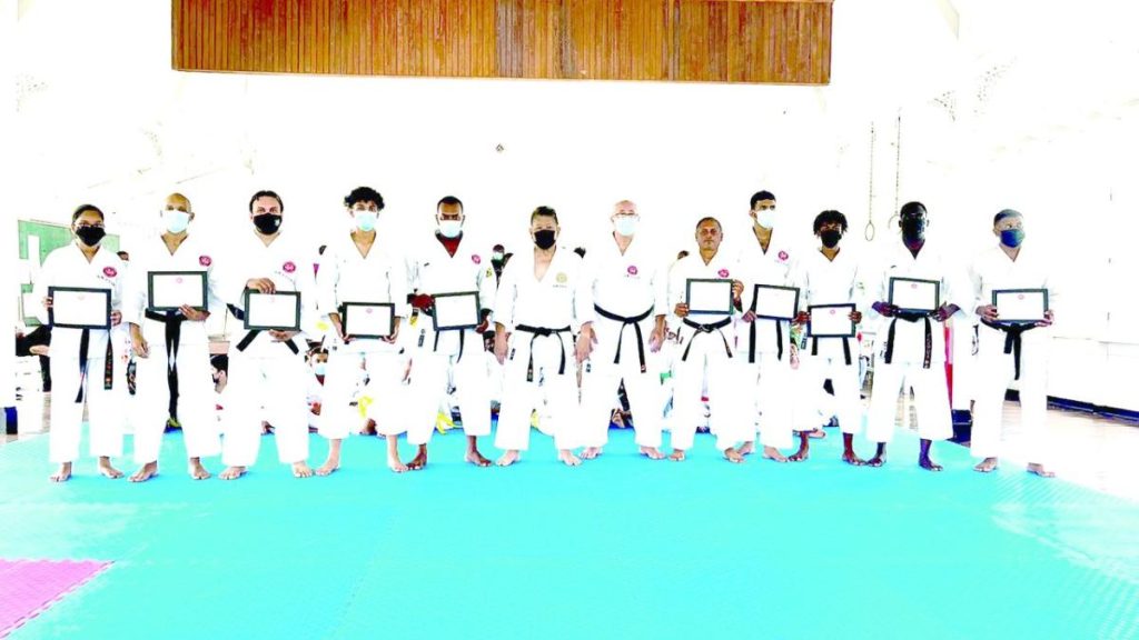 Guyanese former Pan American karate champions visit grading ...