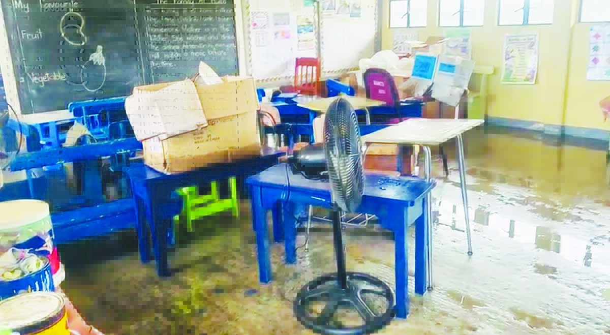 Flooding at CV Nunes Primary School forces suspension of classes ...