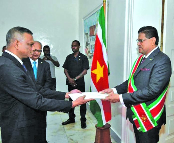 Guyana’s new Ambassador to Suriname accredited - Guyana Times