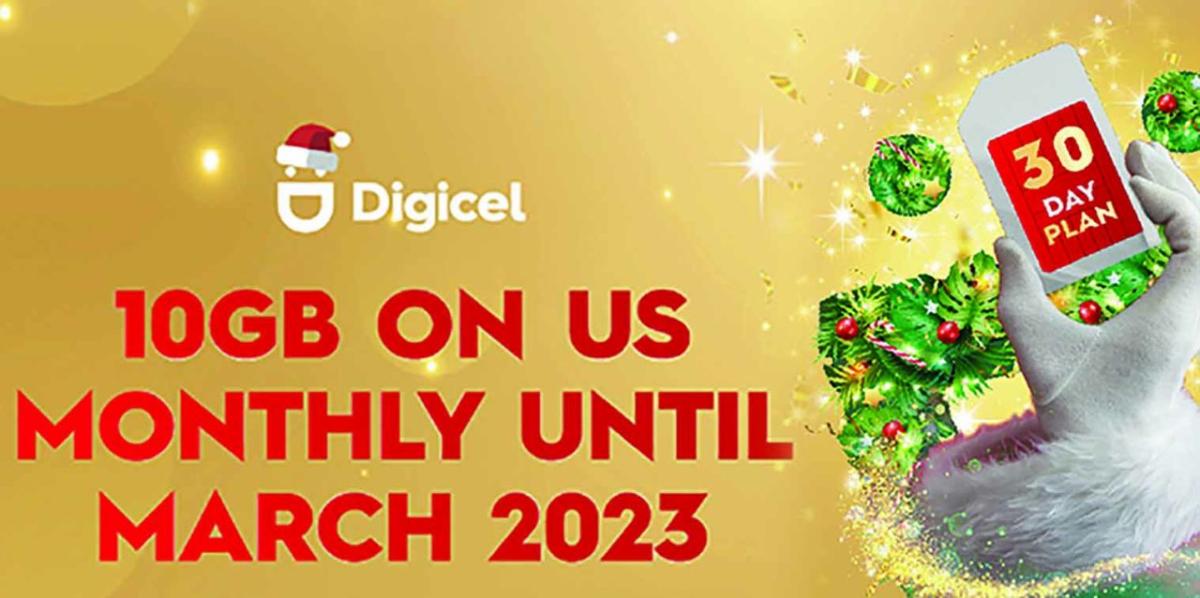 Digicel rewards new customers with 10GB bonus - Guyana Times