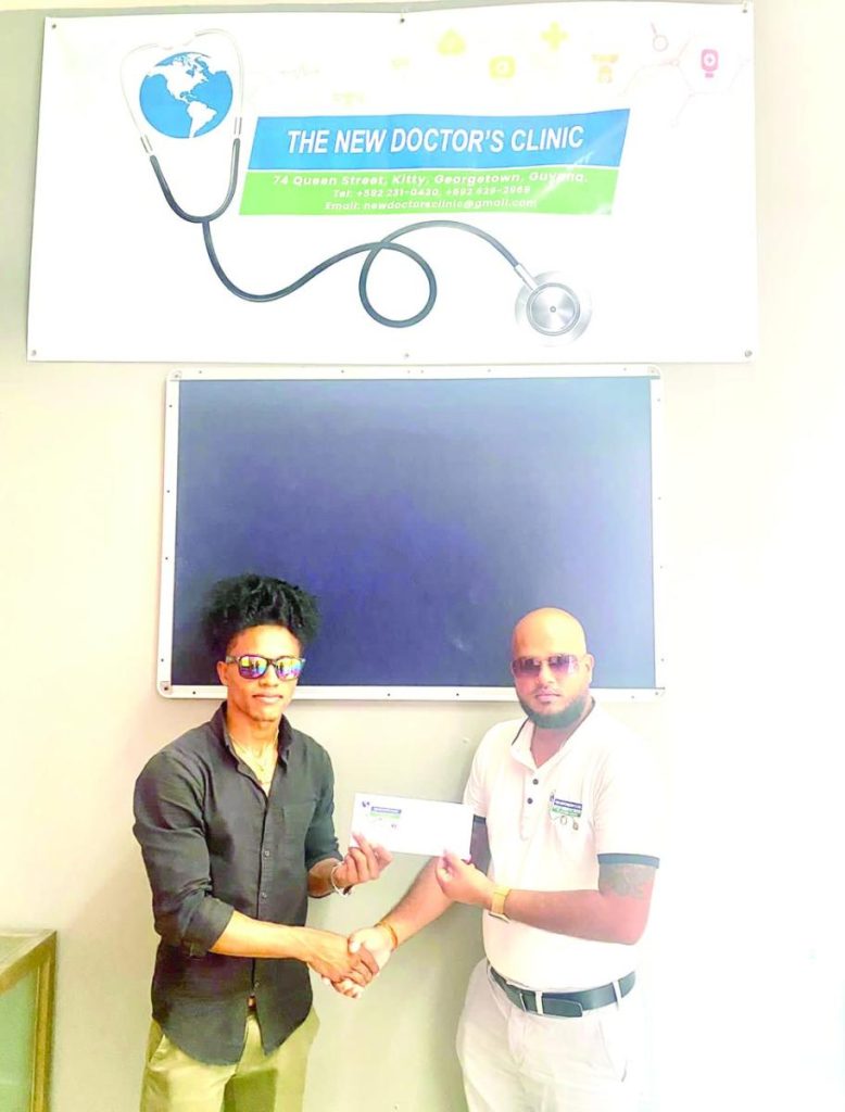 New Doctor's Clinic congratulates champion boxer Keevin Allicock ...