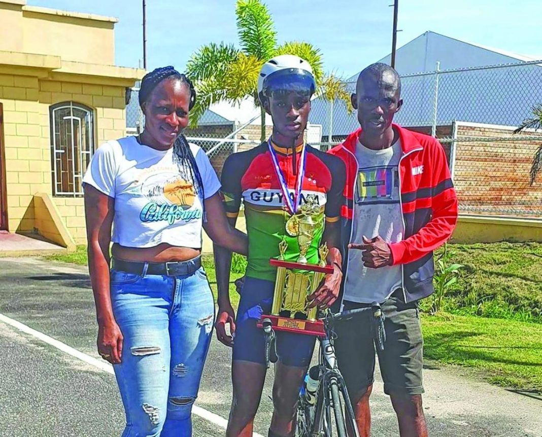 Inter-Guiana Games 2022: Team Guyana sweeps podium in cycling - Guyana ...