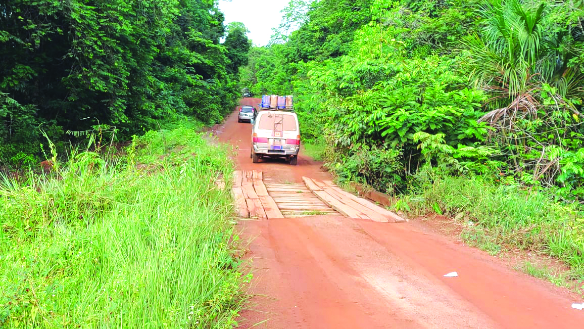 Work progressing on Linden-to-Mabura all-weather road - Guyana Times