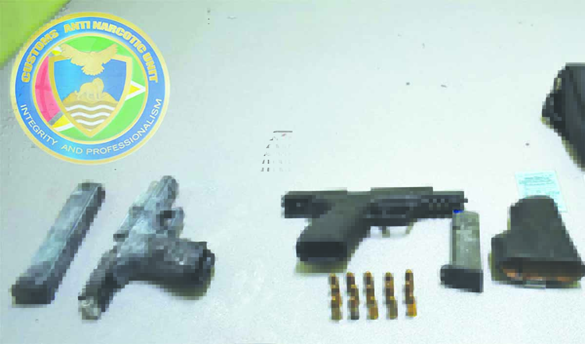 Duo busted with gun, ammo in Botanical Gardens - Guyana Times