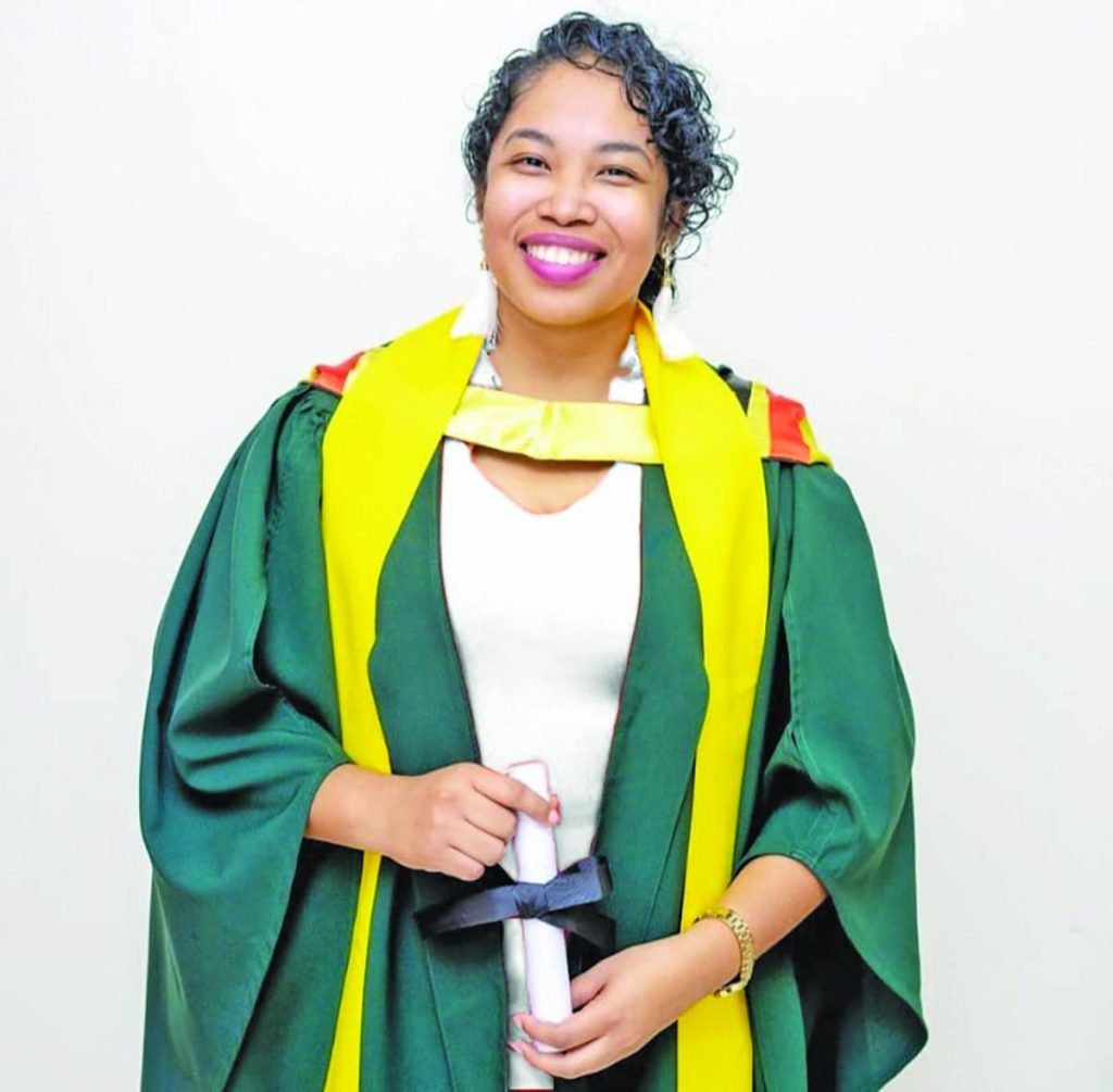 Faye Stewart makes Mahdia proud - Guyana Times