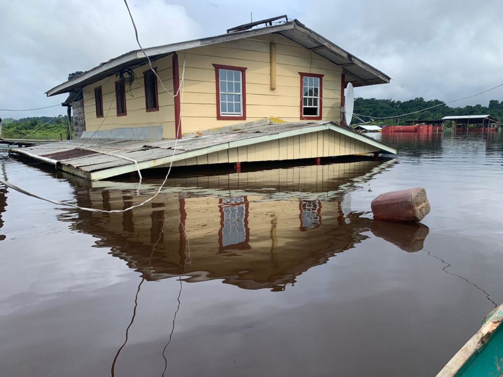 Several communities in Reg 7 inundated - Guyana Times