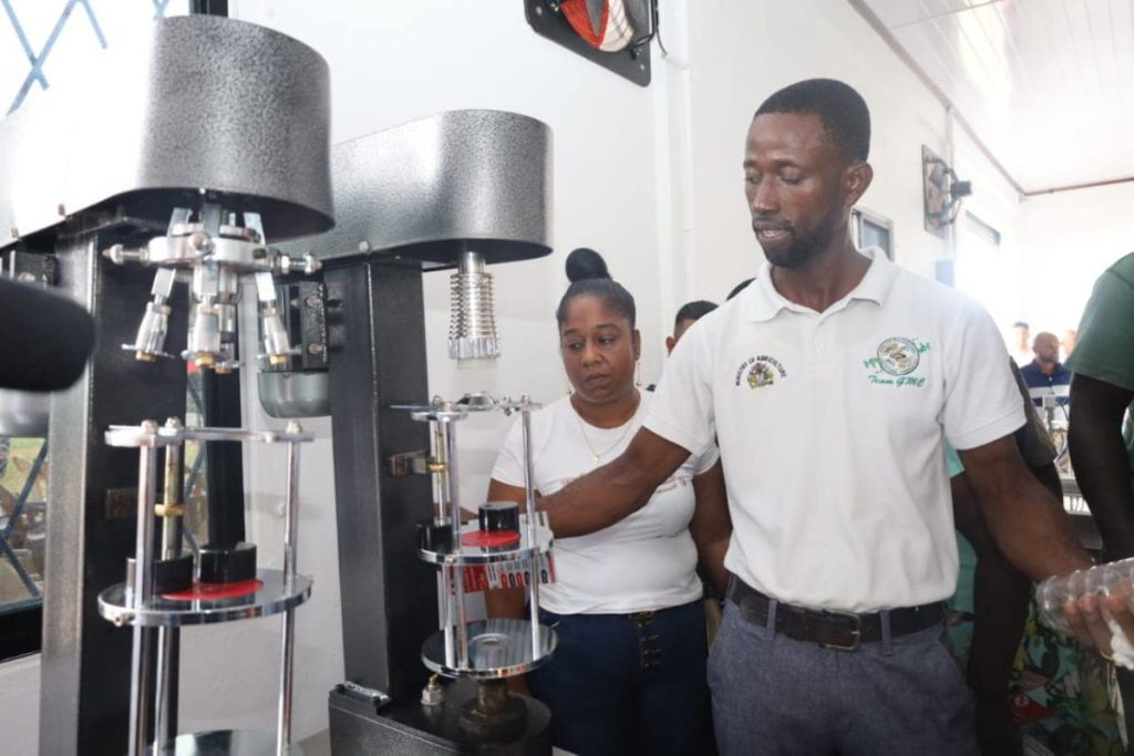 $37M agro-processing facility commissioned at Fort Wellington - Guyana ...