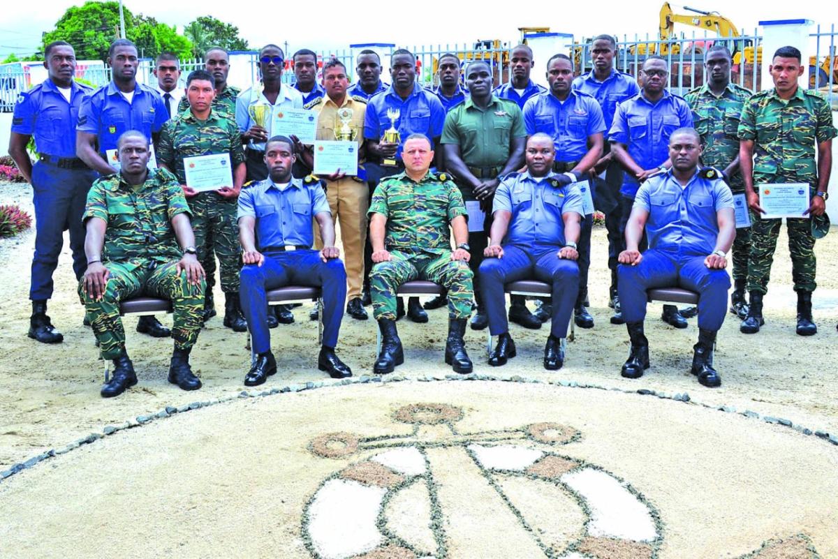 GDF ranks complete Outboard Operator Maintenance Course - Guyana Times
