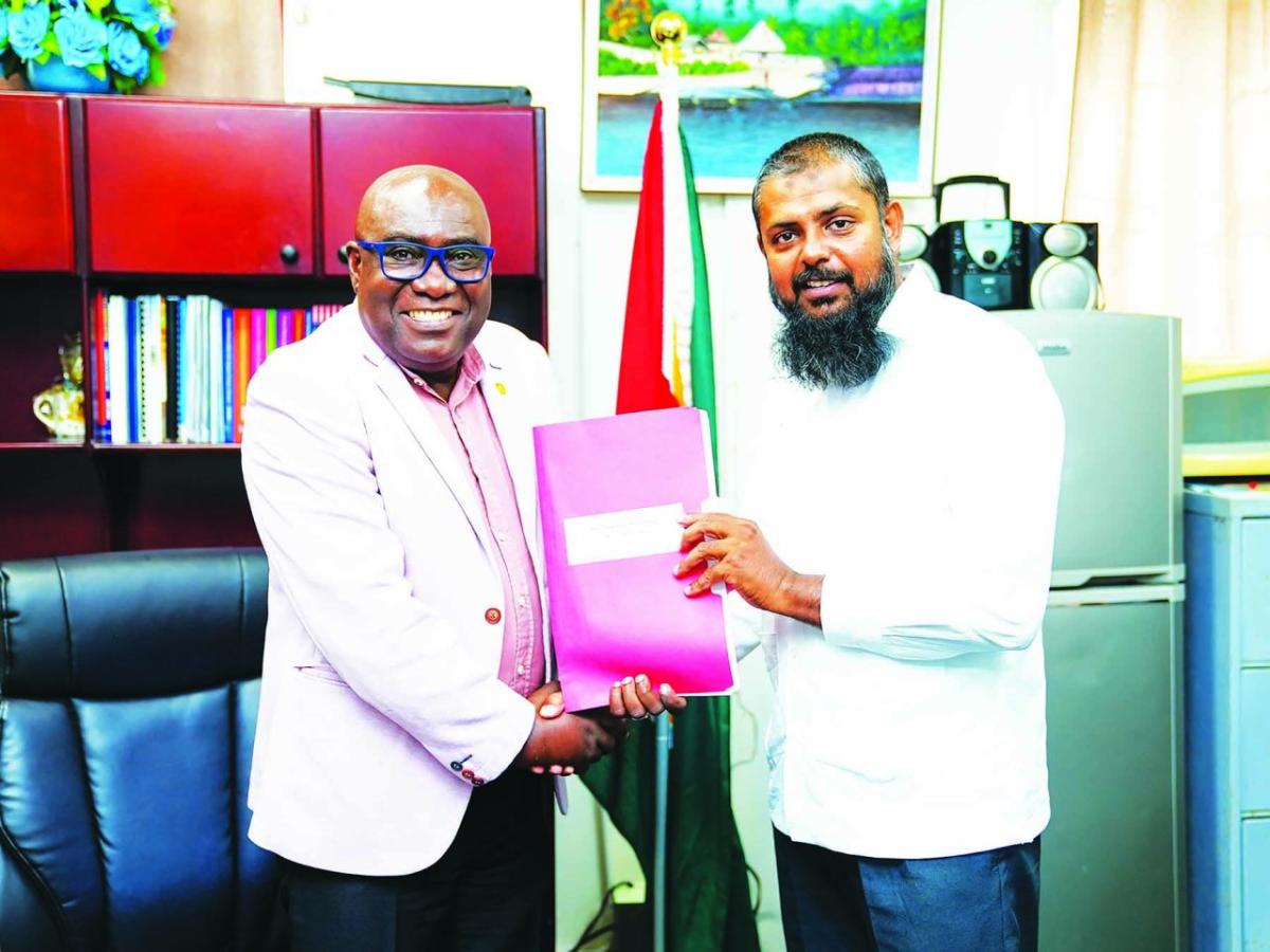 Saddam Hussain replaces Dr Hutson as Chief Education Officer - Guyana Times Saddam Hussain replaces Dr Hutson as Chief Education Officer - Guyana Times