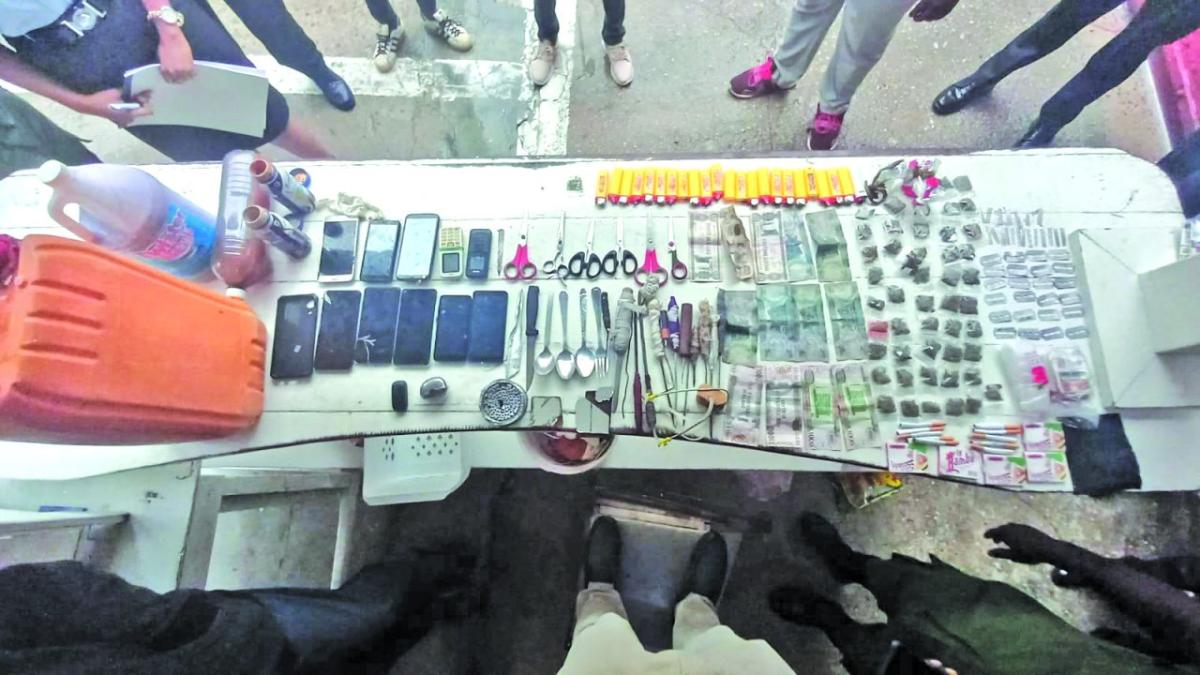 Improvised weapons, other contraband found at NA Prison - Guyana Times