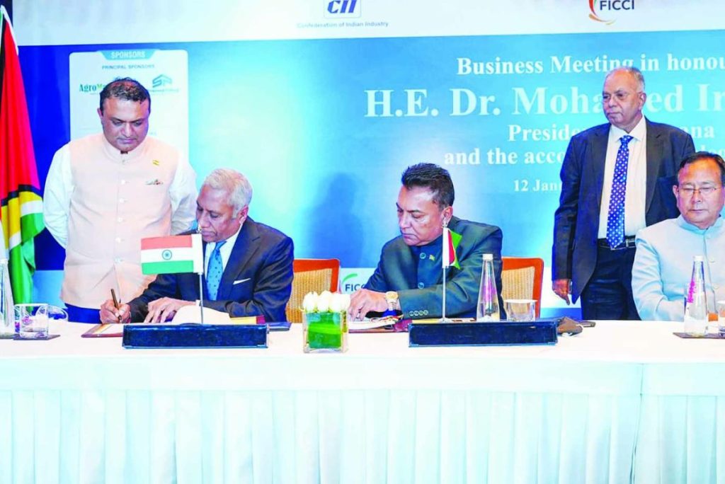 Guyana, India investment agencies sign pact to forge business ...
