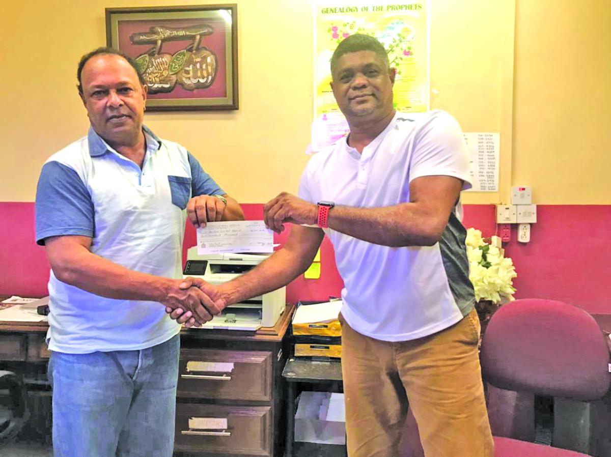 Shaffeeullah Sawmills sponsors BCB Upper Corentyne Secondary School ...