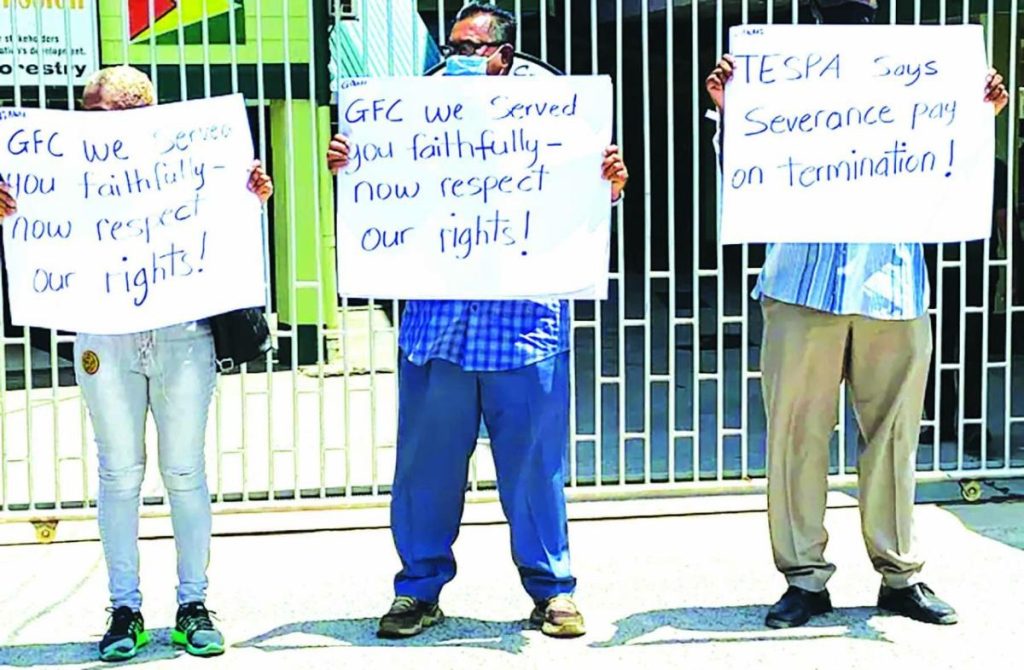 GAWU, GFC reach payment agreement for terminated workers - Guyana Times