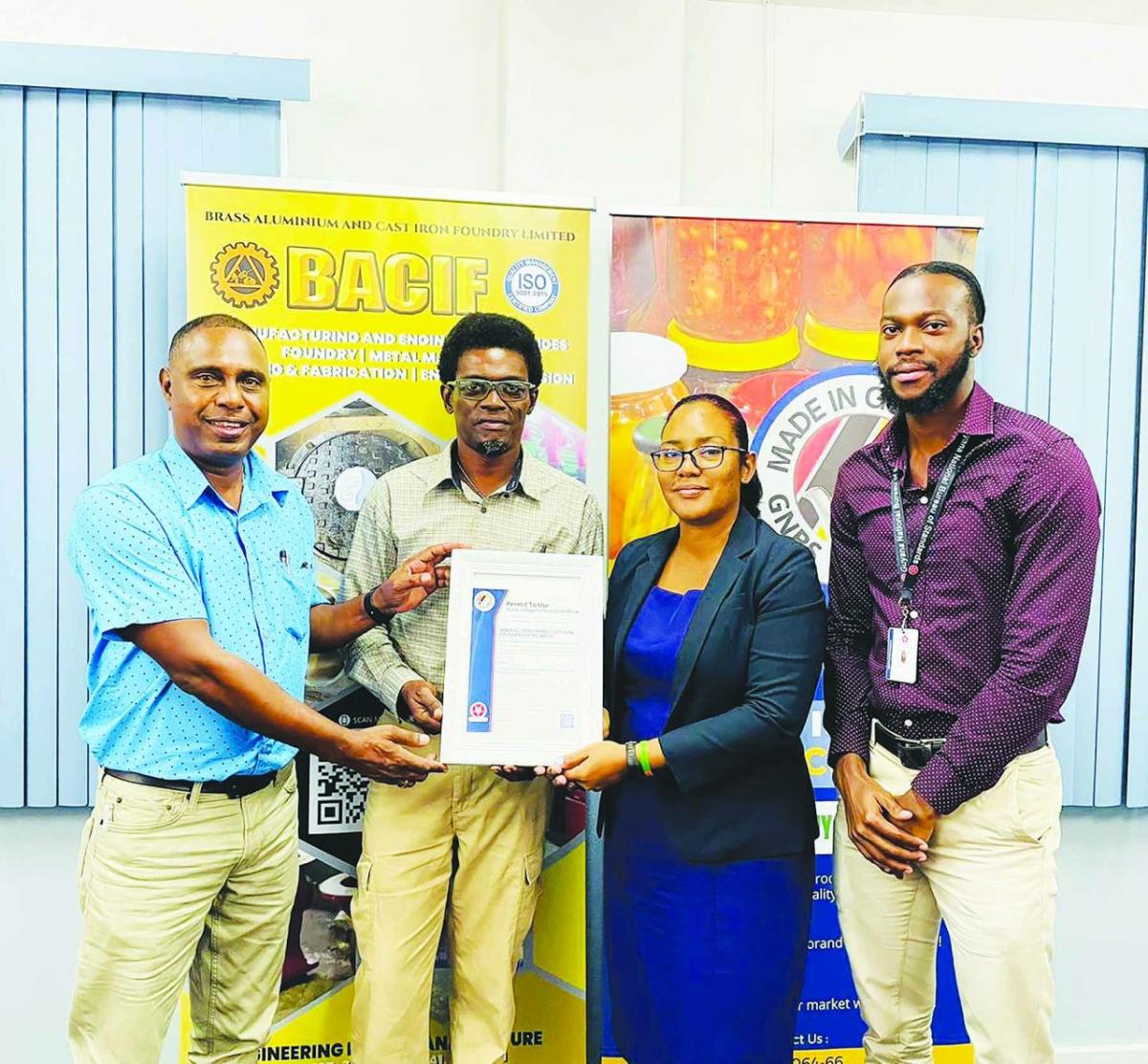 BACIF – 1st to join GNBS Made in Guyana Certification Programme in 2023 ...
