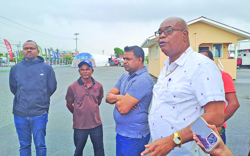 Sand truck operators to get new parking area to ply trade - Guyana Times